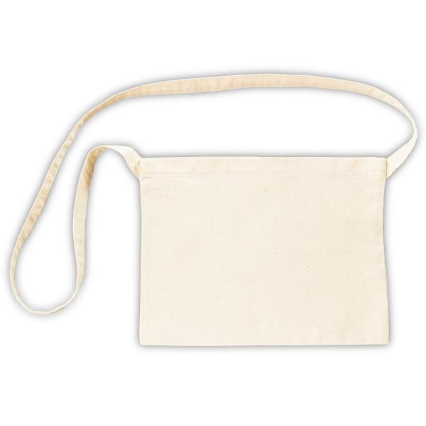 消しゴム印やステンシルの判押しで作品を作り、持ち帰ってそのまま使えます。オリジナルバッグが製作可能です。商品サイズ：230x300mm包装形態：PP袋包装サイズ：260×320×150 重量：38ｇ材質：綿ポリ販売単位：枚原産国：ベトナム