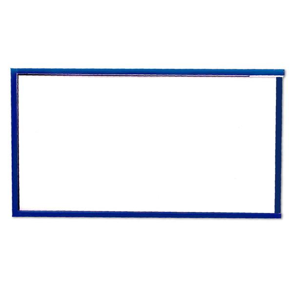 商品説明：名前や収納物などの表示に便利なカラー枠付のマグネットプレート。中紙を差しかえられるので、表示内容の差替もカンタン。スチールキャビネットや書庫などのタイトル見出しにぴったりです。タテヨコどちらでも使えます。商品サイズ：90×50×3...