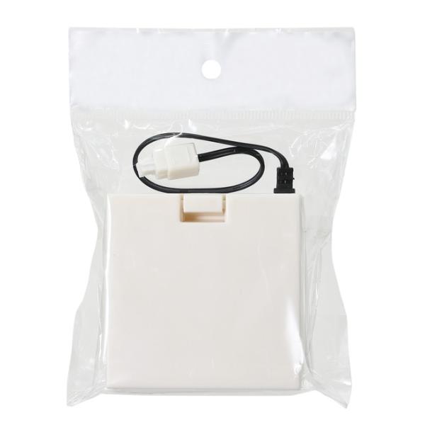 アーテックロボ2.0専用の電池ボックスです。ご使用には別売の単3電池×3が必要です。商品サイズ（単位mm)：60×70×25ｍｍセット内容：本体×11個重量（ｇ）：35材質：ABS、鉄、ニッケルメッキ包装形態：ヘッダー付き袋入り包装サイズ：...