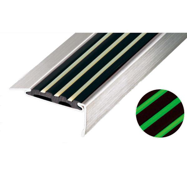 ヘアライン仕上げ穴あけ加工済み（75ピッチ）最長：2000mm蓄光＋ガラス繊維入りタイヤ※床材（塩ビタイル・長尺シート）を貼る際は段鼻の角まで貼ってください。※アシステップは完全に危険を除去するものではありませんので、歩行の際は十分ご注意く...