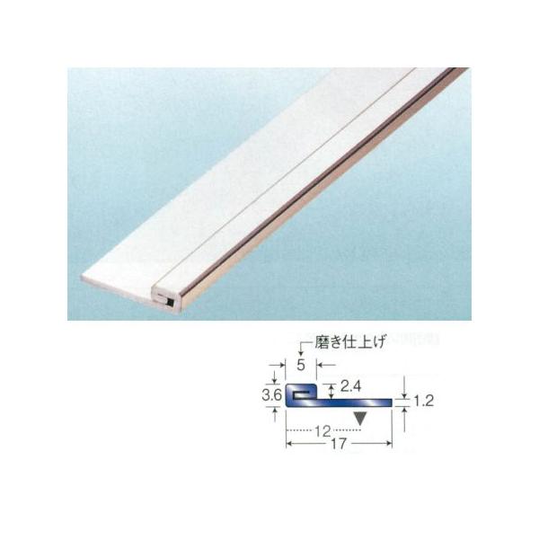特長　磨き仕上げ　穴明加工済（約300mmピッチ）　定尺：2.000mm　ステンレス製　SUS304(18.8cr)