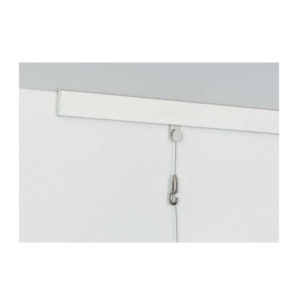 石こうボード 木壁に取付け出来るピクチャーレーールです　ワイヤーフックもついていますのですぐに使用出来ます。壁を傷つけずアートパネルの掛け替え 高さ 左右の調整が簡単に出来るピクチャーレールワイヤーの長さ 太さ が色々選べます　高さの微調整...