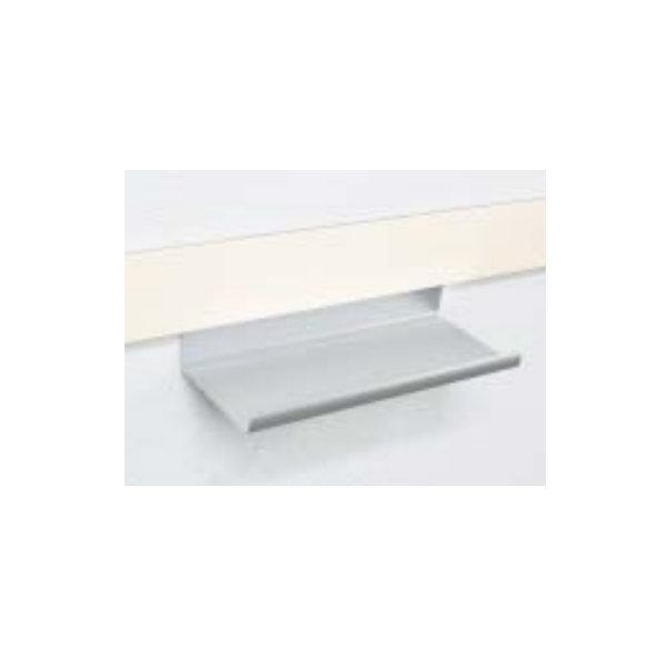 なげしレール用 オプションフックやトレイを追加して使うことができます。外寸法：幅200×高さ34.5×奥行89mm材質：アルミ入数：１袋１ヶ入安全荷重：１kg