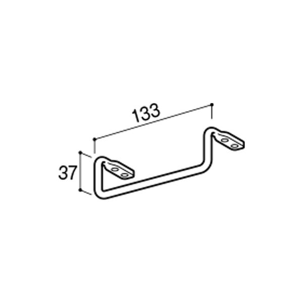 同梱内容：取付ビス耐荷重：3kg※木製棚板下面にビス固定します。