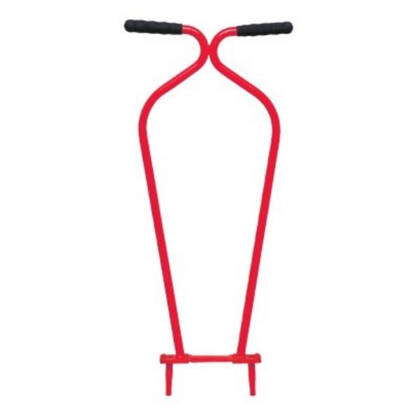 サイズ／幅22×全長79cm材質／スチール●固くなった土をパイプ状に取り出し、床土を活性化します。日本製