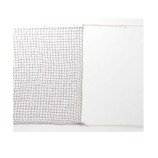 ・サイズ／幅76×長さ600cm・材質／上部テープ：ポリエステル帆布、上部ロープ：ポリエステルロープ・カラー／ブラウン・網目／1.9cm目●ショートテニスやレクレーション用としてご使用頂けます。●ネット幅はバドミントンコート（600cm）で...