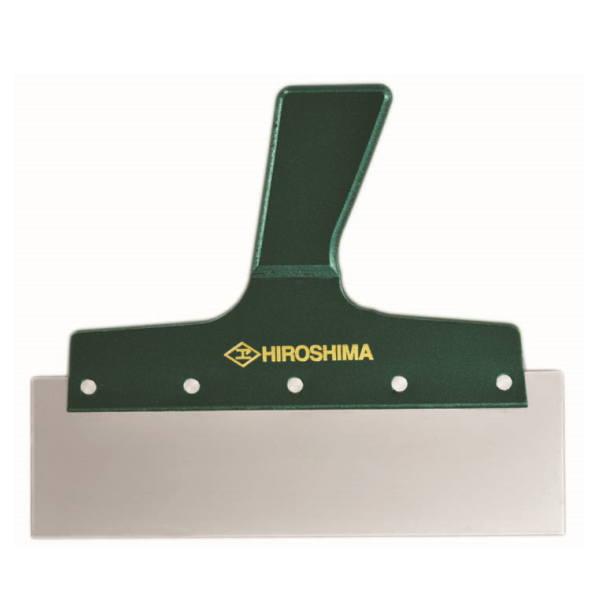 0.4mm厚1枚刃の少し硬めのタイプパテを打った時に最小限のパテを乗せるタイプブレードがはみ出ているので横にも打てます。ブレードの長さ：55mm