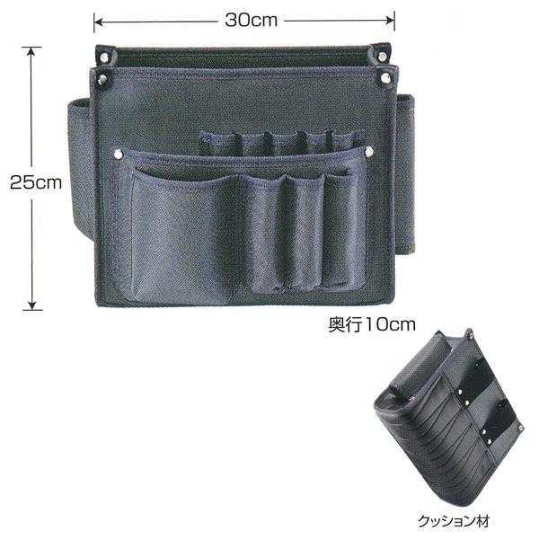 特長　腰の当たりをソフトにするため底部を丸め、クッション材で二重構造にしてあります。　また、クッション材は底部の補強にも役立っております。