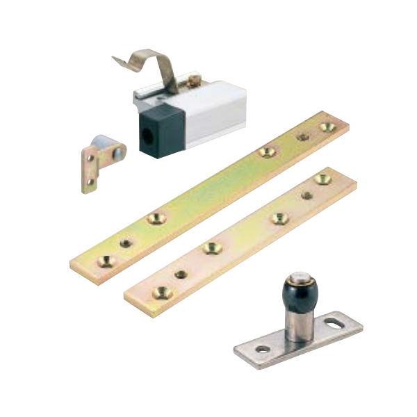 木製建具を使用する場合に必要なオプション部品をセット適用:HCS-50、HCS-80※ストッパーに右用、左用があるため、木建具セットのご発注時には、右引き用(R)または左引き用(L)の指示をしてください。※扉下部の割れを防ぐ場合は、別途ガイ...