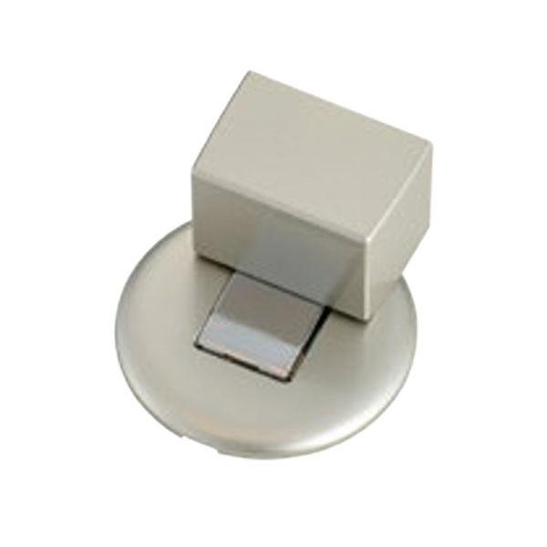 音配慮設計＆ノイズレスデザインでコンパクトなドアストッパー材質【床側金具】カバー：ABS、床金具：SPCC【扉側金具】カバー：ABS、マグネット本体：POM、マグネット：ネオジム磁石使用条件対応扉重量：30kg以下取付位置：戸先から100m...