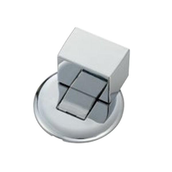 音配慮設計＆ノイズレスデザインでコンパクトなドアストッパー材質【床側金具】カバー：ABS、床金具：SPCC【扉側金具】カバー：ABS、マグネット本体：POM、マグネット：ネオジム磁石使用条件対応扉重量：30kg以下取付位置：戸先から100m...