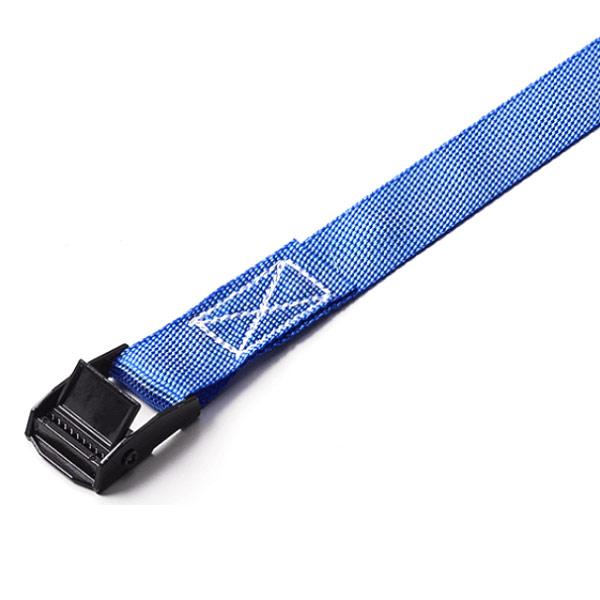 用途　トラック・陸海運業界・パレットなどの運搬、荷崩れ防止はもちろん、オートバイ・アウトドア・スポーツ用品の搬送にも最適。　近年発生の多い地震やゲリラ豪雨・台風などの安全対策グッズとしてもお勧めです。特長　カム式の扱い易いバックルと柔軟強度...