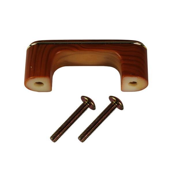 サイズ：60mm取付：裏ビス止カラー・仕上：チーク