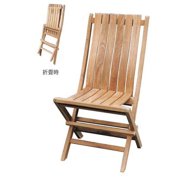 サイズ：W470×H940×D610×SH450mm重量：6.5kg材質：チーク色：無塗装組立：完成品生産国：インドネシア仕様：折畳式