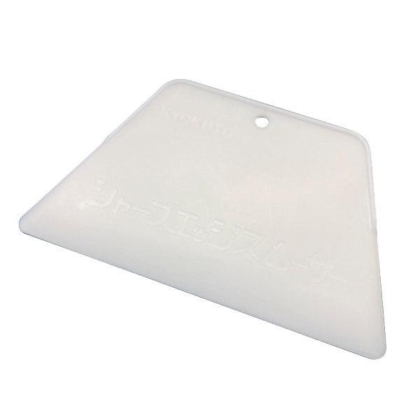 新形状で壁紙のエア抜き・しわ伸ばし・隅押さえがより効率的に！先端厚み:1mm材質:ポリウレタン