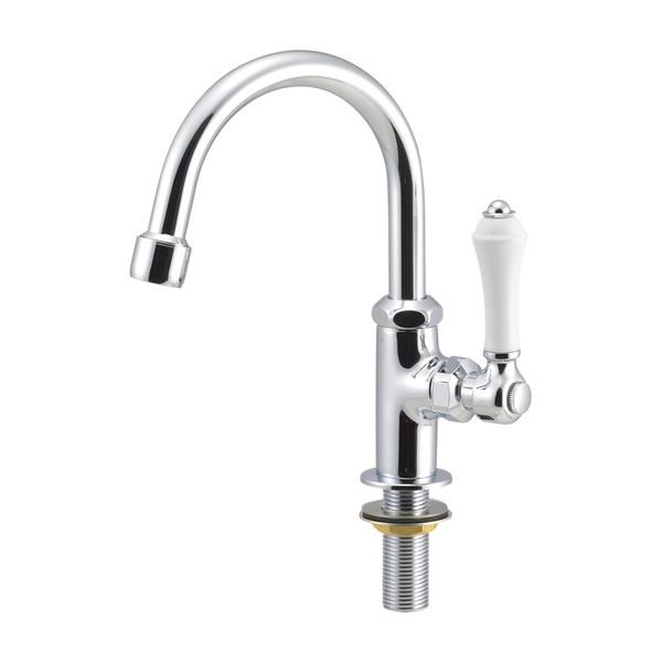 説明文：取付穴径22〜27ミリ・厚5〜35ミリ二条ネジスピンドル固定コマ仕様（一般地・寒冷地共用）90°開閉制限仕様796-180泡沫金具付き（取付ネジW22山20）