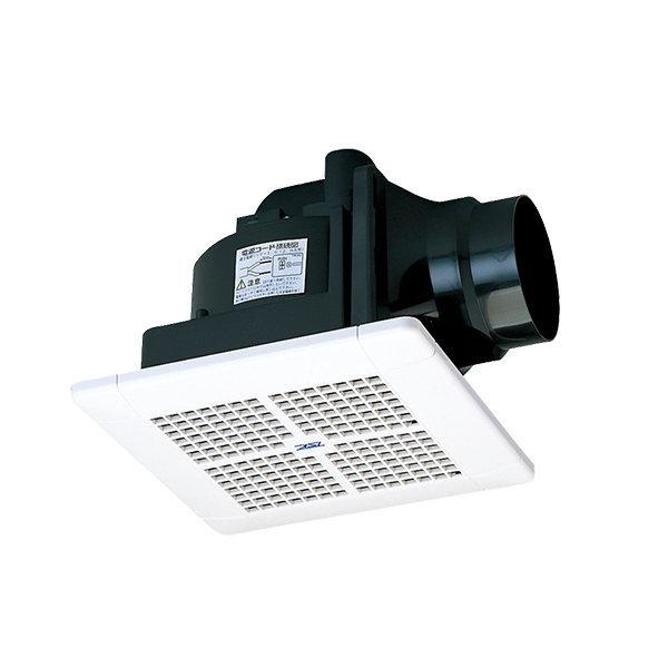 ●高須産業株式会社製●トイレ、洗面所、居間、浴室、店舗用●低騒音設計●オール樹脂製●結露水室外排出式ダクト接続口●連結端子接続●高密閉風逆流防止シャッター付き●適合ダクト内径100ミリ●開口寸法175×175ミリ