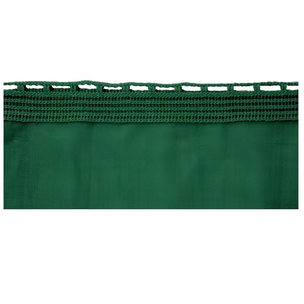 ハトメ位置を気にせず取付のできるアイメッシュを周囲すべてに使用しました。材質＝ポリエチレンサイズ＝幅1.8m×長10mカラー＝モスグリーン取付ロープ約100本付別注サイズできます。「幅×長さ」を指定して下さい。他商品の周囲アイメッシュ加工も...