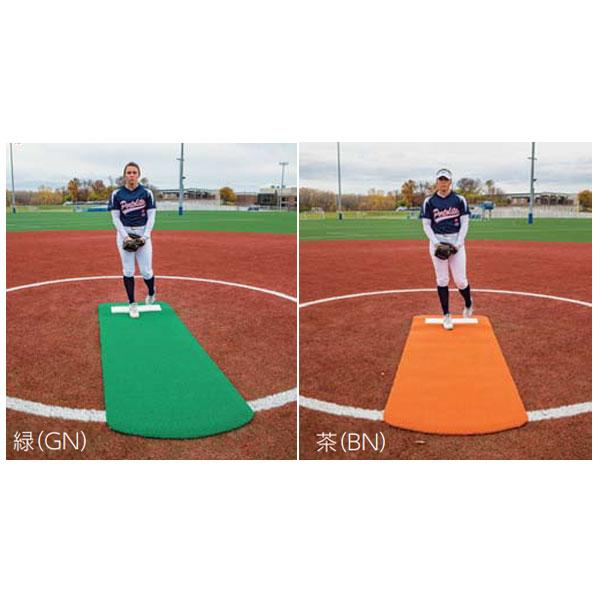 材質＝特殊素材、人工芝貼付、裏面すべり止め加工サイズ＝幅94cm×長338cm×高2.7cmピッチャープレート付総重量＝23.3kg※KB-200以外の製品は金属スパイクでのご使用はできません。