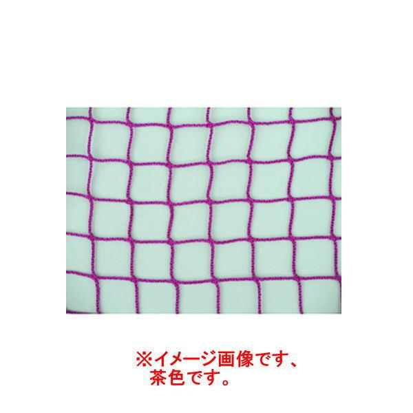バドミントンネット日本製日本バドミントン協会検定合格級別：略式糸質：ナイロン 235T／15本　茶色上部ロープ：ポリエステル上部テープ：ポリエステル帆布巾×長さ×網目：76cm×602cm×1.9cm※在庫はなくなり次第、販売終了となります。