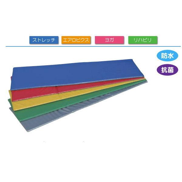 ストレッチ、エアロビクス、ヨガ、リハビリなど様々な運動に最適なマットです。防水・抗菌材質：防炎ポリエステルターボリン、ポリエチレンフォーム重量：約1.4kg／枚※滑り止め仕様は別途お見積りです。