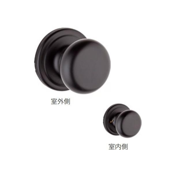 シンプルデザインのドアノブです。チューブラ錠バックセット：60mm扉厚：35〜45mm