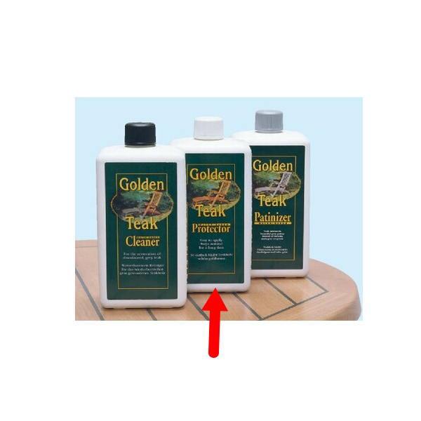 プロテクターはチーク本来の自然な暖かいハネーブラウン色を長期間に渡り保持し、チーク家具が太陽光線によりシルバーグレー色になるのを防ぎます。通常のチークオイルで仕上げられた家具は屋外で暴露されると通常２〜３ヶ月で白っぽく変色し、当初の色調を保...