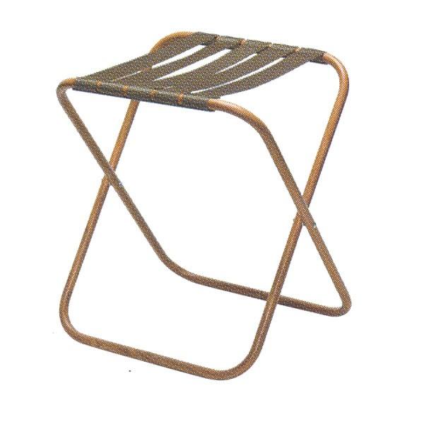 ニチエスの本格バゲージラックは、大きさ、形、カラーリングを豊富にラインナップしました。サイズ：W470×D400×H500mmフレーム：アルミ、直径19mm、熱転写仕上ベルト：ナイロンベルト重量：1.06kg折りたたみ可