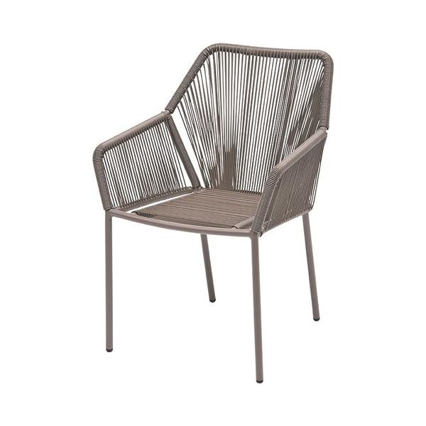 サイズ：W590×D590×SH435・H810フレーム：アルミ背・座：ポリエチレン重量：4.5kg機能：積み重ね可能