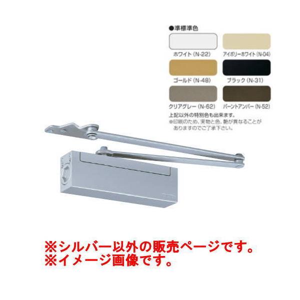 特長　本体薄型。　木製ドアはもちろんアルミドア、軽量スチールドア等色々なドアに幅広く適応。　本体の取付ネジ（２本）を見せないカバー付。　シャープな外観。　閉扉速度調整は２バルブ方式。　左右兼用タイプ。本体を表裏逆にし、閉扉速度調整パルプを吊...