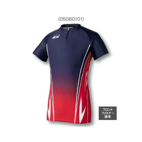 サイズ：SS、S、M、L、O、XO、2XO（JASPO範囲表示）、3XO、4XO（メーカーオリジナルサイズ規格）素材名：ストレッチEX　タテとヨコ、両方向の動きに対して伸縮する2WAYストレッチ。　フィット感によりスムーズな動きをアシストす...