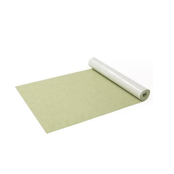 特長　薄くて、ズレなく、つまづかない　バリアフリーの自宅にあった廊下敷きマットをお求めの声が増えているために製造された商品です。　撥水加工を施しています。　マットの裏面が床にピタっと吸着するのでズレません。　ハサミで手軽にカットできます。　...