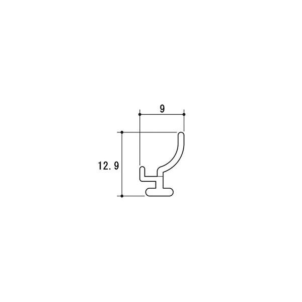 部位：たて枠備考共通１：10m巻の梱包です。使用されている商品名：アパートドア　（廃止年　2007T）