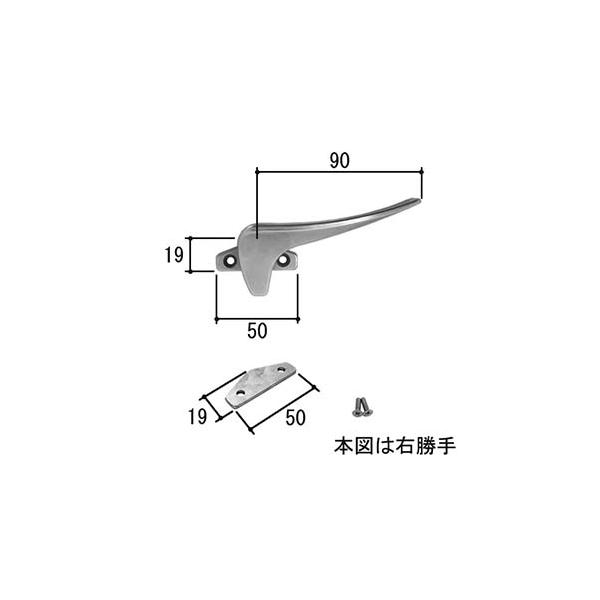部位：たてかまち備考共通１：PKE5019の代替品備考１：内観左吊用内観右吊用使用されている商品名：コンビ５８アール付開き窓　（廃止年　1997T）