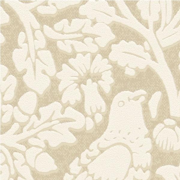 図案の中に紛れ込んだ鳥とウサギがかわいらしく、シンメトリックな構成も絵本の挿絵のようなイギリスらしさ溢れるデザイン。機能:日本工業規格JIS適合品です。壁紙工業会により制定された、自主安全規格の基準をクリアしている商品です。建築基準法に基づ...