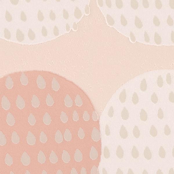 「雨のしずく」という意味のTippa。雫が滴る様子を楽しくポップに落とし込んだデザインを、ロータリー印刷でぷっくりと表現しました。機能:日本工業規格JIS適合品です。壁紙工業会により制定された、自主安全規格の基準をクリアしている商品です。表...