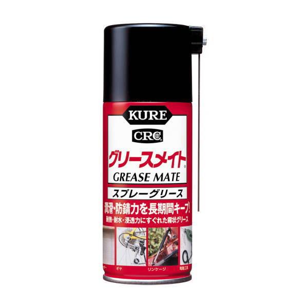 長期間潤滑力、防錆力を発揮する、耐熱・耐水性にすぐれた霧状スプレーグリース用途自動車のドア・トランクルーム・ゲートのロック部、ヒンジ、リンケージ、バッテリーターミナル、ジャッキ、門扉、チェーン、シャッター、自転車の可動部、電動工具等のグリー...