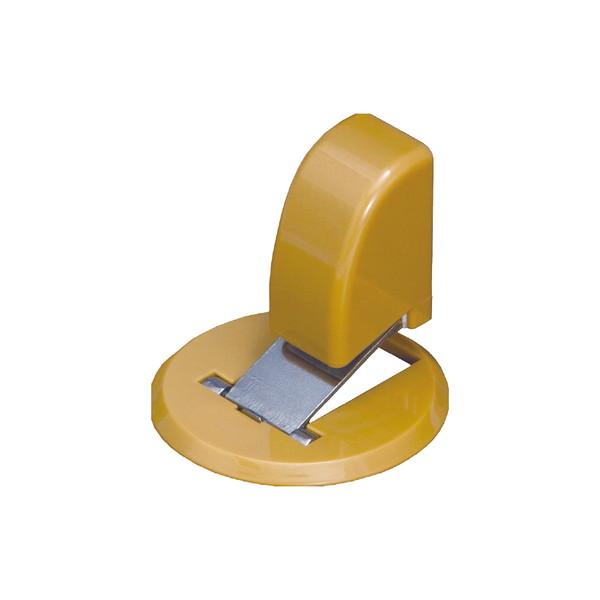 取付簡単！スマートデザインのマグネット戸当りです。ドアや床に掘込み加工をせずに取付可能な、スリムでスマートデザインのマグネット戸当りです。強力なマグネットで確実にドアをストップします。受けの高さ3mmのバリアフリー仕様です。材質　本体：AB...