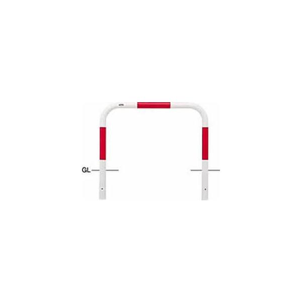 品名:アーチ施工タイプ:固定式材質:スチール仕様:サイズ:φ60.5(t2.8) W1000×H650重量:約9.9kg仕上げ/カラー:焼付塗装　(RW):赤白備考: