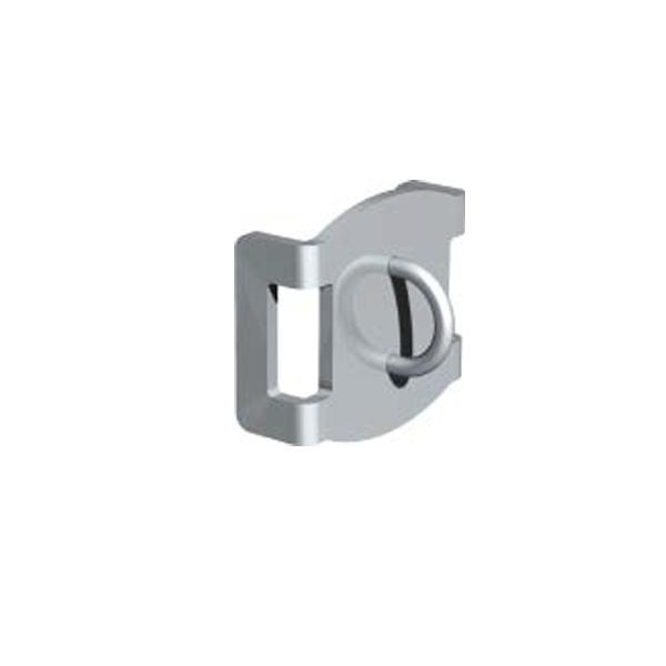 バナー旗が風で巻き上がることを防止するフックです。仕様／自在バンド固定材質／ステンレス（SUS304）仕上／#400重量／約0.26kg＊自在バンド（1本）は別売です。