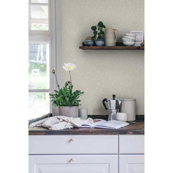 品番：802-19品目：壁紙規格：53cm×10m巻リピート：13.3cm材質：不織布防火性能：不燃シックハウス基準：F☆☆☆☆有効期限：〜2025年12月31日コレクション名：ETT HEM在庫場所：国内在庫品ブランド：SANDBERG ...