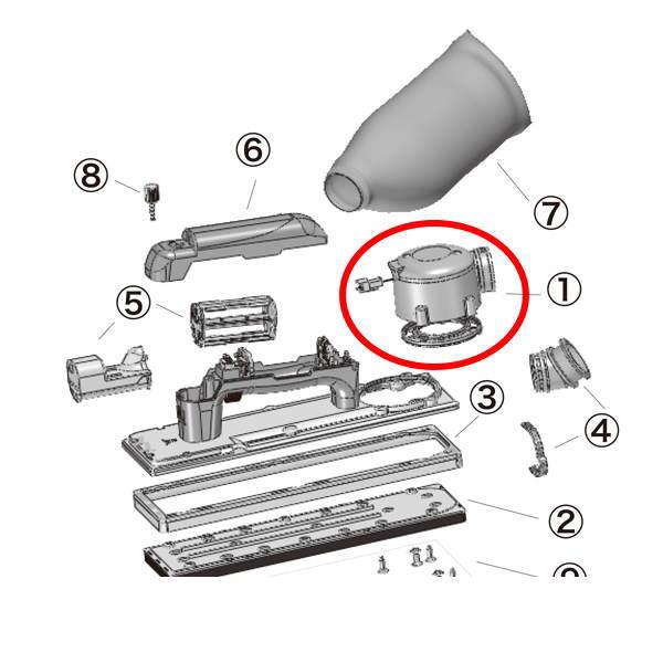別販部品はお客様で簡単に部品交換ができます。写真の該当：１製品に標準で組み込まれていますので交換時にお買い求めください。※画像はイメージです。全部品がうつっております。