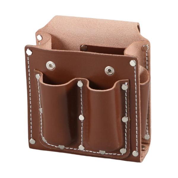 特長　床施工用の腰袋です。サイズ：約巾160×高180×奥行100mm有効内寸（１段目）：約巾110×高150×奥行45mm