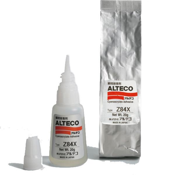 接着後の白化現象が起こりにくく、瞬間接着剤特有の刺激臭がほとんどありません。ゴム、プラスチック、金属等様々な材料に対して良好な接着性を有します。仕様接着スピードの目安：約5-100秒(材質によって異なります)接着面積の目安：1滴で4平方cm...