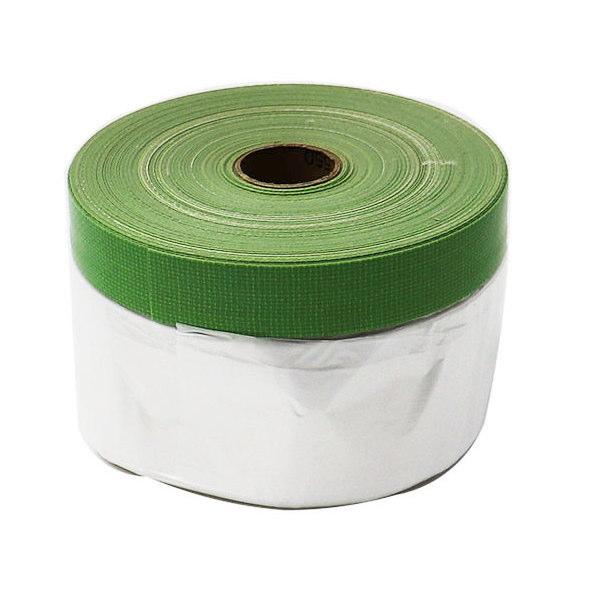 コロナ放電処理をしているのでマスカーに付着した塗料を飛び散りにくくし、はがす際等に塗装面を汚さず、後片付けが楽々養生、塗装、屋外テープ種類布長さ（ｍ）25テープ幅（mm）16入数（巻）1シート幅（mm）550