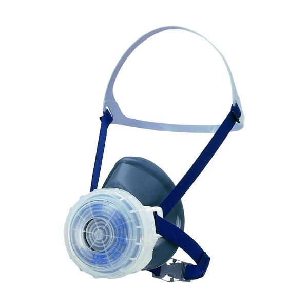 広面積で呼吸が楽な長時間向きのフィルタＵ２を使用しています。ＤＲ７６Ｕ２の後継品です。６サイズから顔に合ったマスクを選んでください。石綿作業（呼吸用保護具の区分４）溶接作業国家検定区分　RL２型式検定合格番号　第TM４２７号型式の名称　DR...