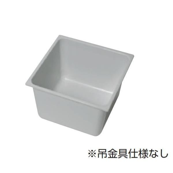 容量：約33リットル(約33kg)色：ライトグレー材質：ABS（通気口なし）床下必要高さフロア面より：　（1）301mm（吊金具無し）※吊金具仕様なし