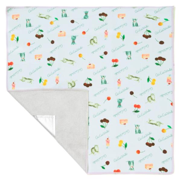 スペック■サイズ：約 横 38cm×縦 38cm■素材：本体 ポリエステル100%、別布 ポリプロピレン100%■原産国：中国■機能：保冷■お手入れ情報：手洗い可能