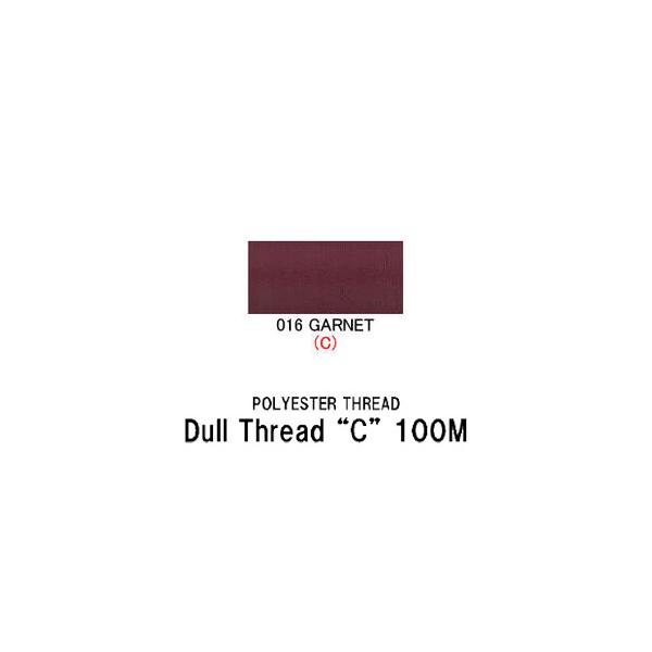 ジャストエース(Justace)ダルスレッド "C"(DULL THREAD)[016] GARNET日本製のジャストエースのポリエステルスレッドは、ナイロンスレッドに比べ(当社比)、紫外線による色あせやスレッドの強度低下など、劣化しにくく...