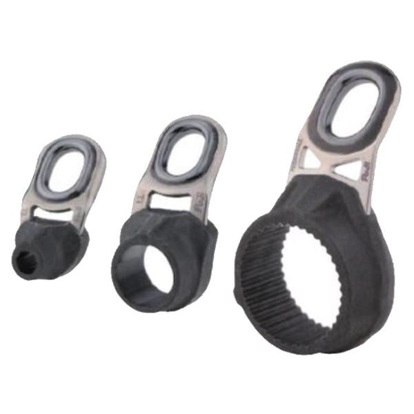 富士工業(Fuji工業)TC-IMガイドチタンフレームとカーボン強化樹脂のハイブリッドガイド磯上物竿用【商品詳細】●TC-IMSG4.25●リングタイプ：SiCリングD型●リングサイズ：4.25●リング外径　O/D1：3.7ｍｍ　O/D2：...